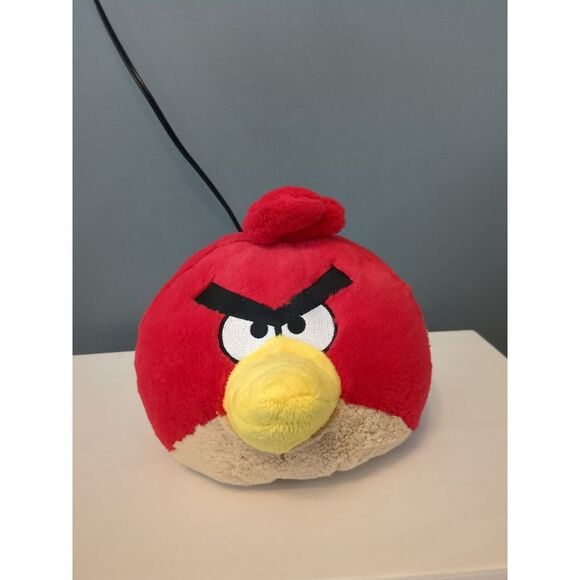 Toys | Commonwealth Angry Birds Terence Red Bird Plush Stuffed Animal 5 ...
